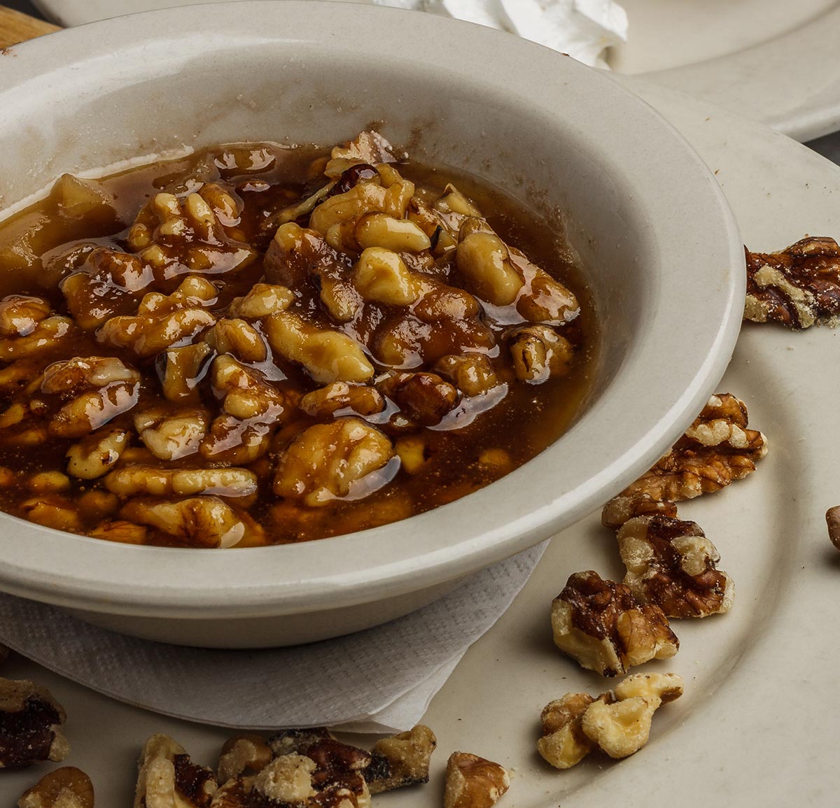 Apple Cobbler (with pecans) - TJ Ribs