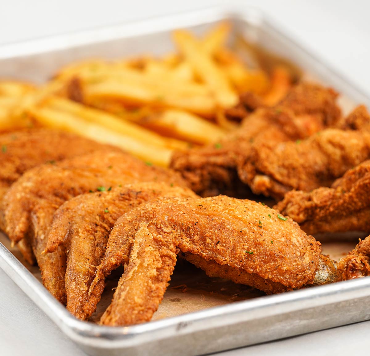 Southern Fried Chicken Wings - TJ Ribs