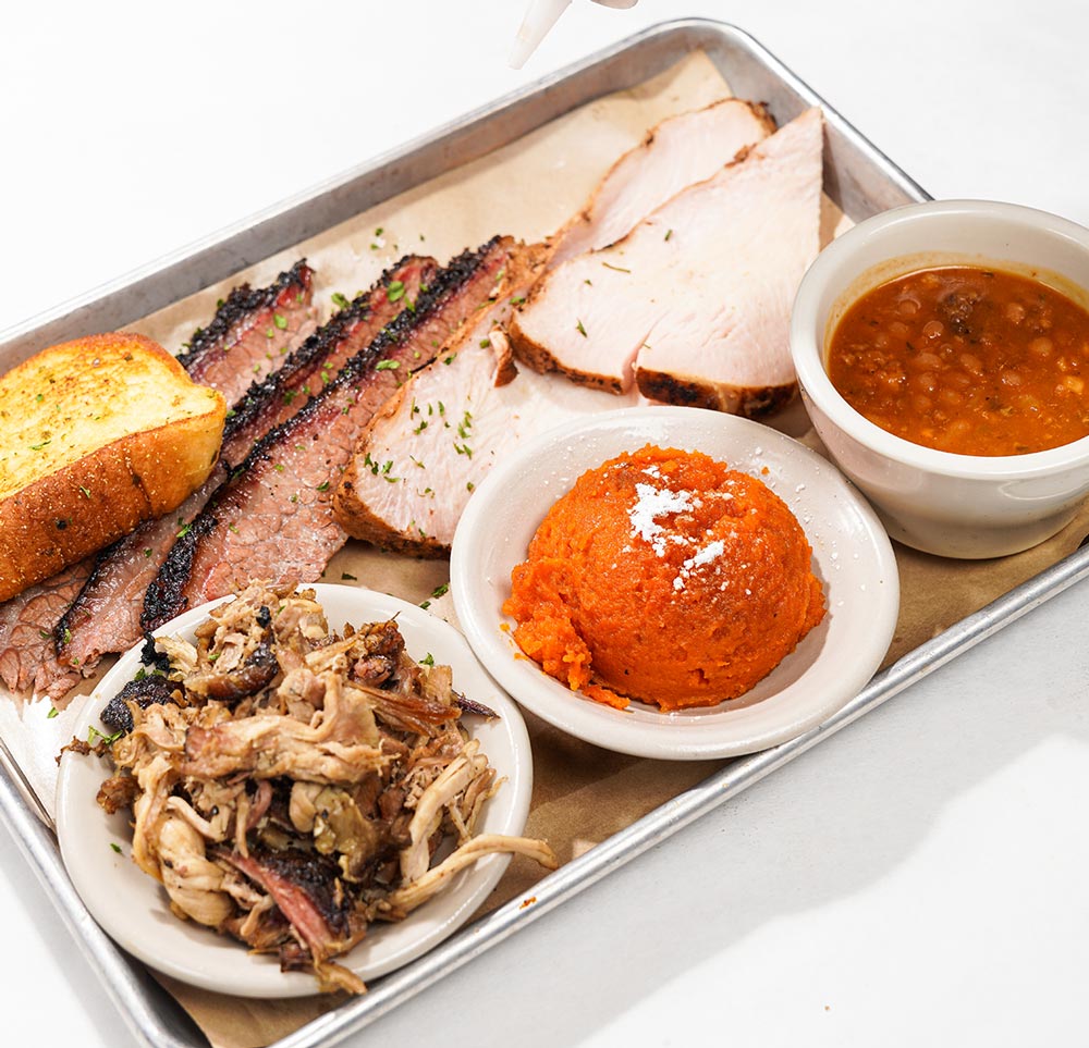 Three Meat Combo - TJ Ribs